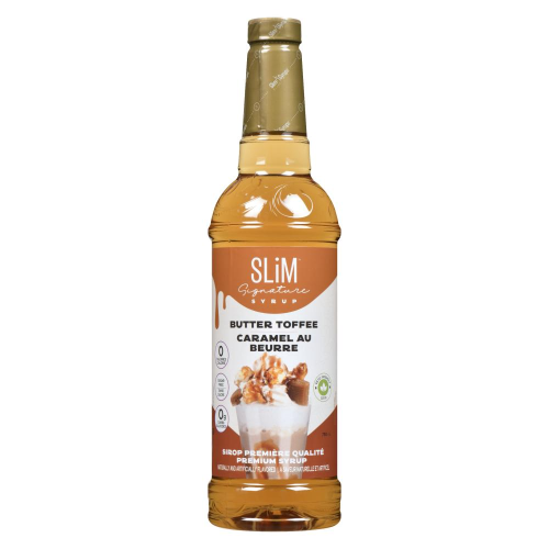 Slim Syrups - Sugar Free Butter Toffee Syrup - 750ml – Wisdom Foods