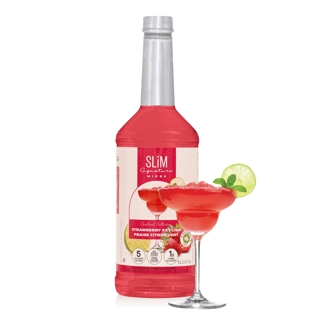 Slim Syrups - Strawberry Key Lime Margarita Cocktail Mix - 1L – Wisdom ...