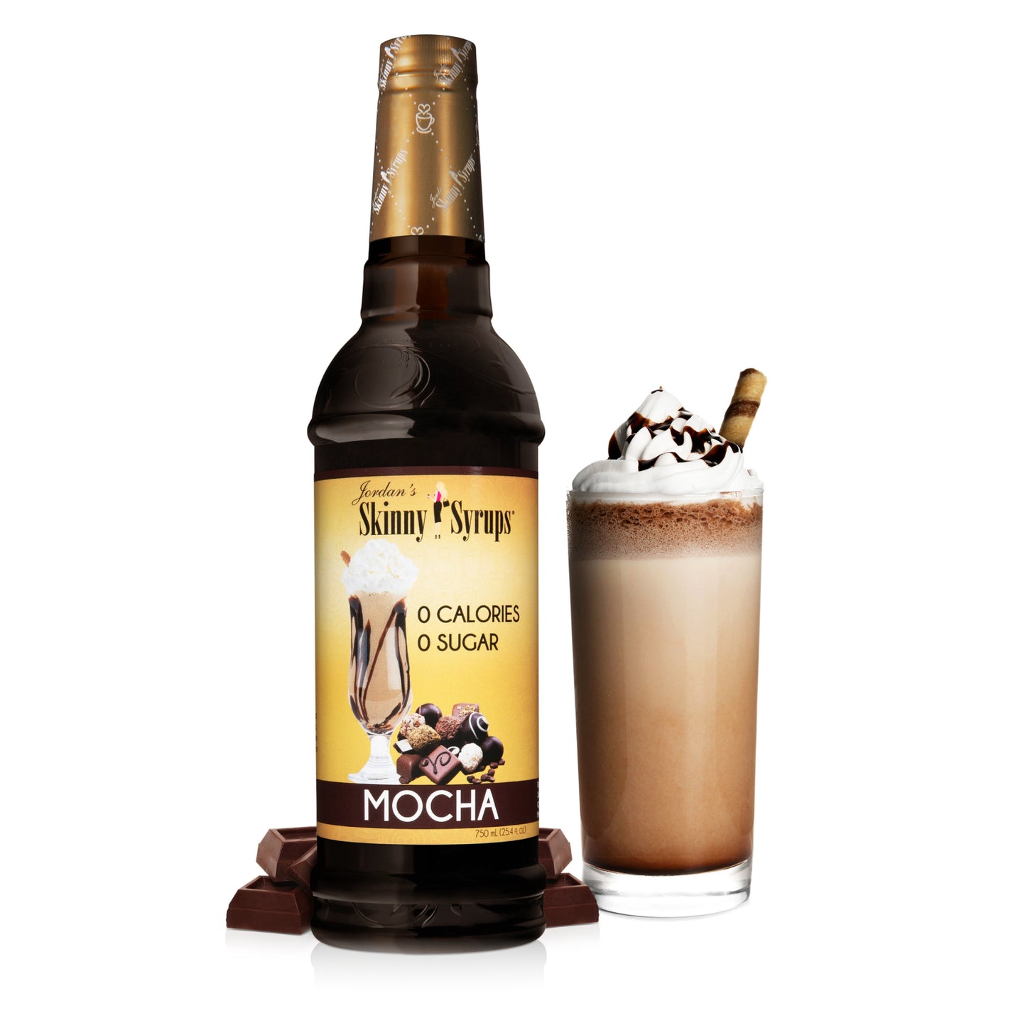 Jordan's Sugar Free Mocha Syrup - 750ml - BB Nov 2025 * – Wisdom Foods