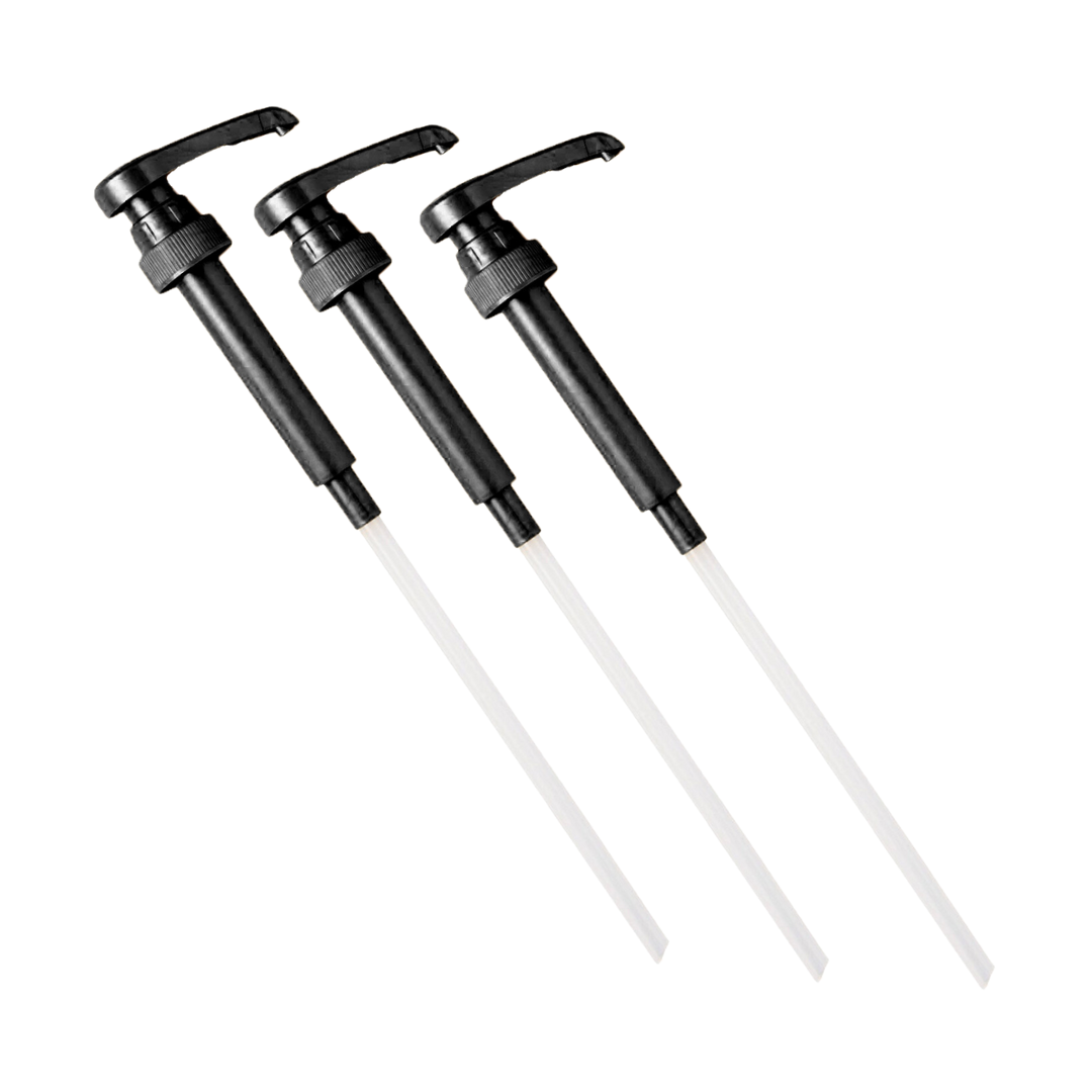 Pump Mini Trio 3 x Pack - 375ml for 375ml Bottles (Black) – Wisdom Foods